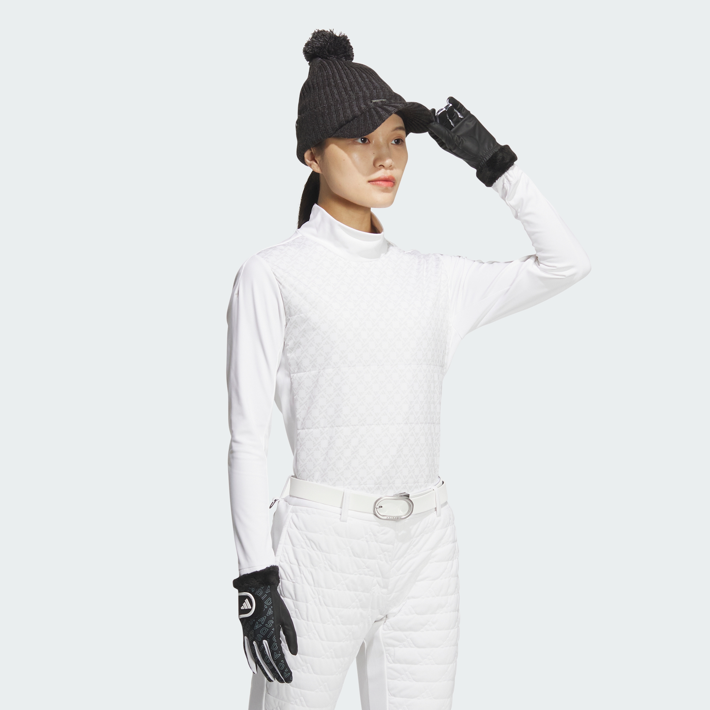아디다스 골프(ADIDAS GOLF) 프로스트가드 콜드레디 긴팔 폴로 셔츠 IM7279 - 사이즈 & 후기 | 무신사