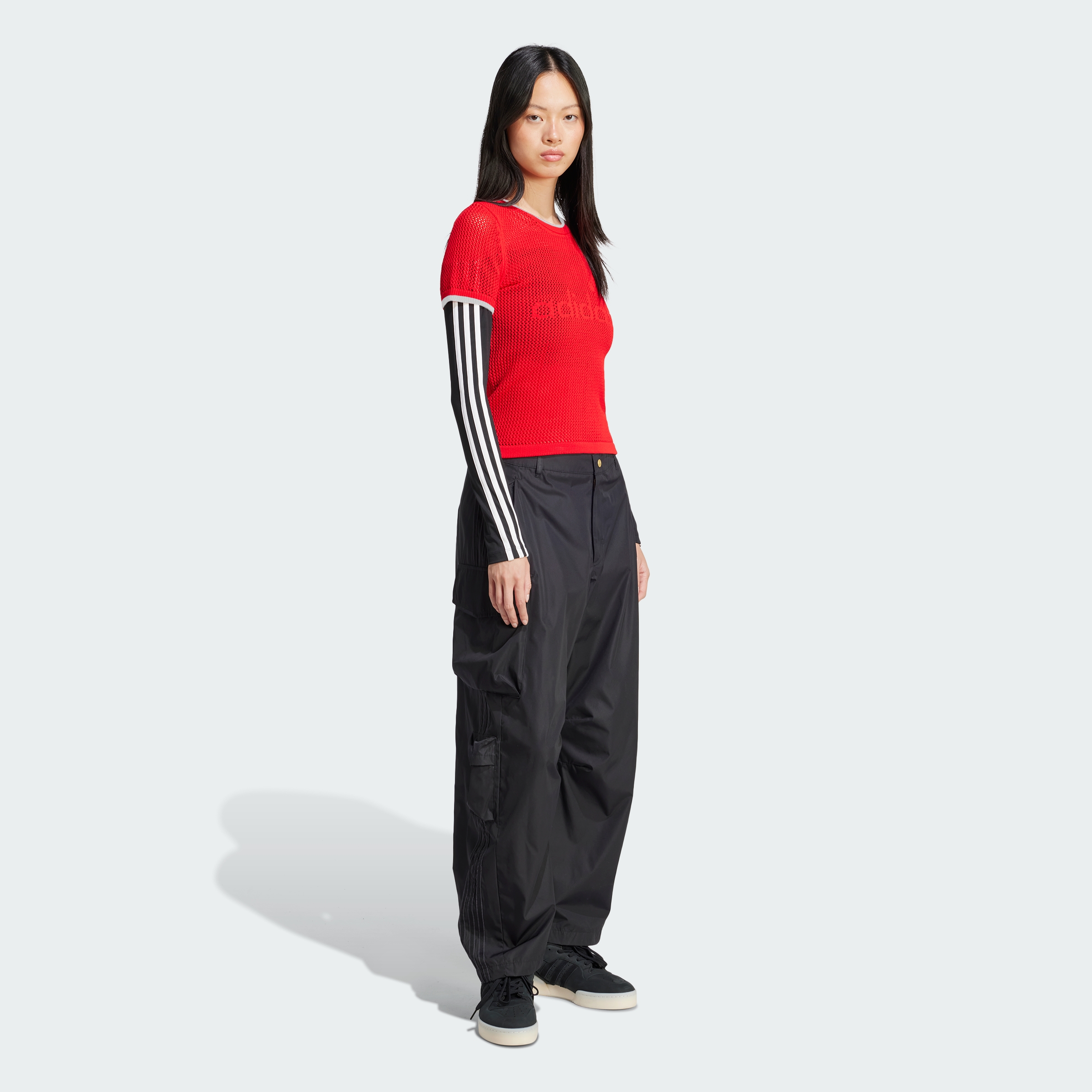 아디다스(ADIDAS) 오리지널스 프리미엄 크로셰 캘리 티 JD1077 - 사이즈 & 후기 | 무신사