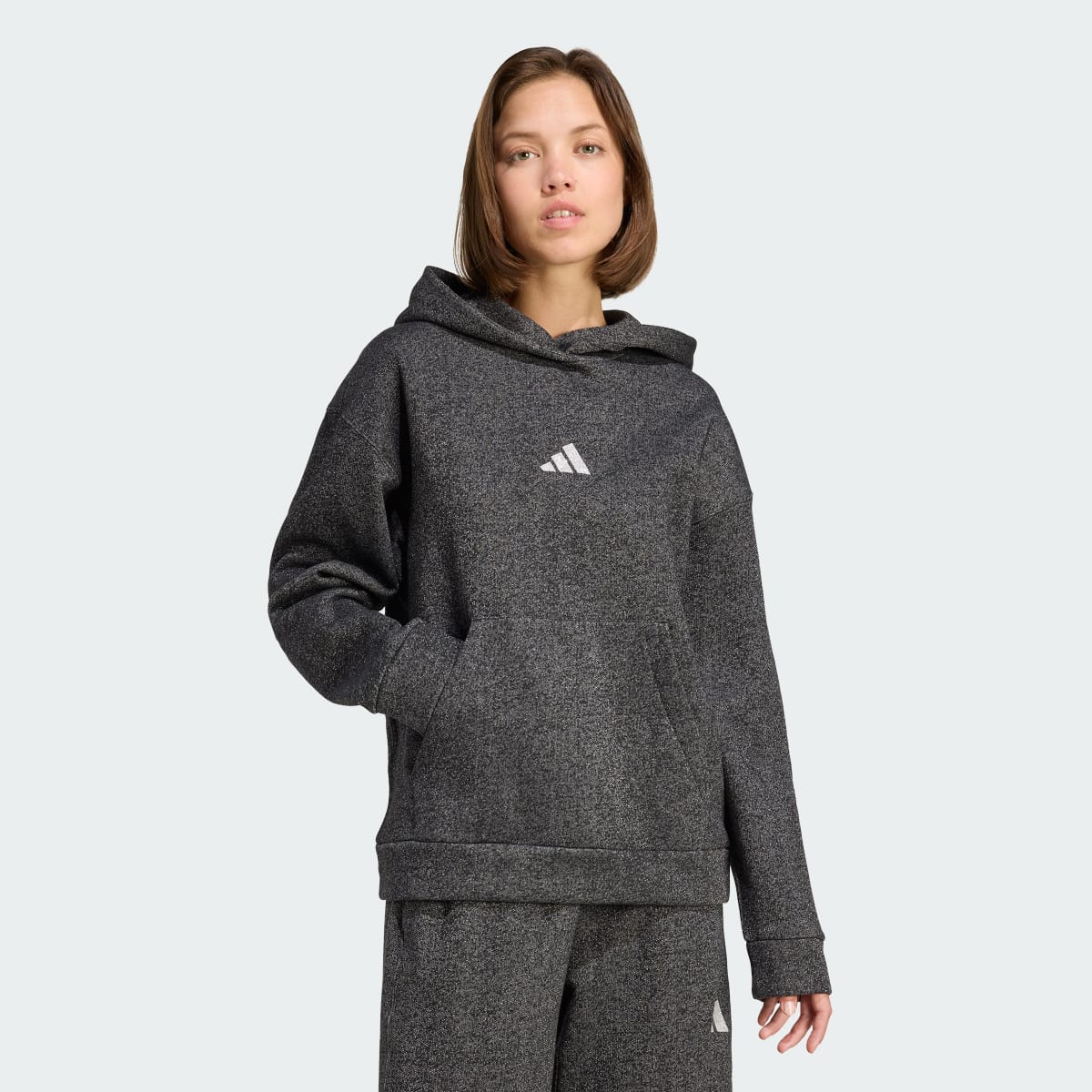 Худі ALL SZN Holiday Glitter Fleece Loose Sportswear JX4346 — adidas ...