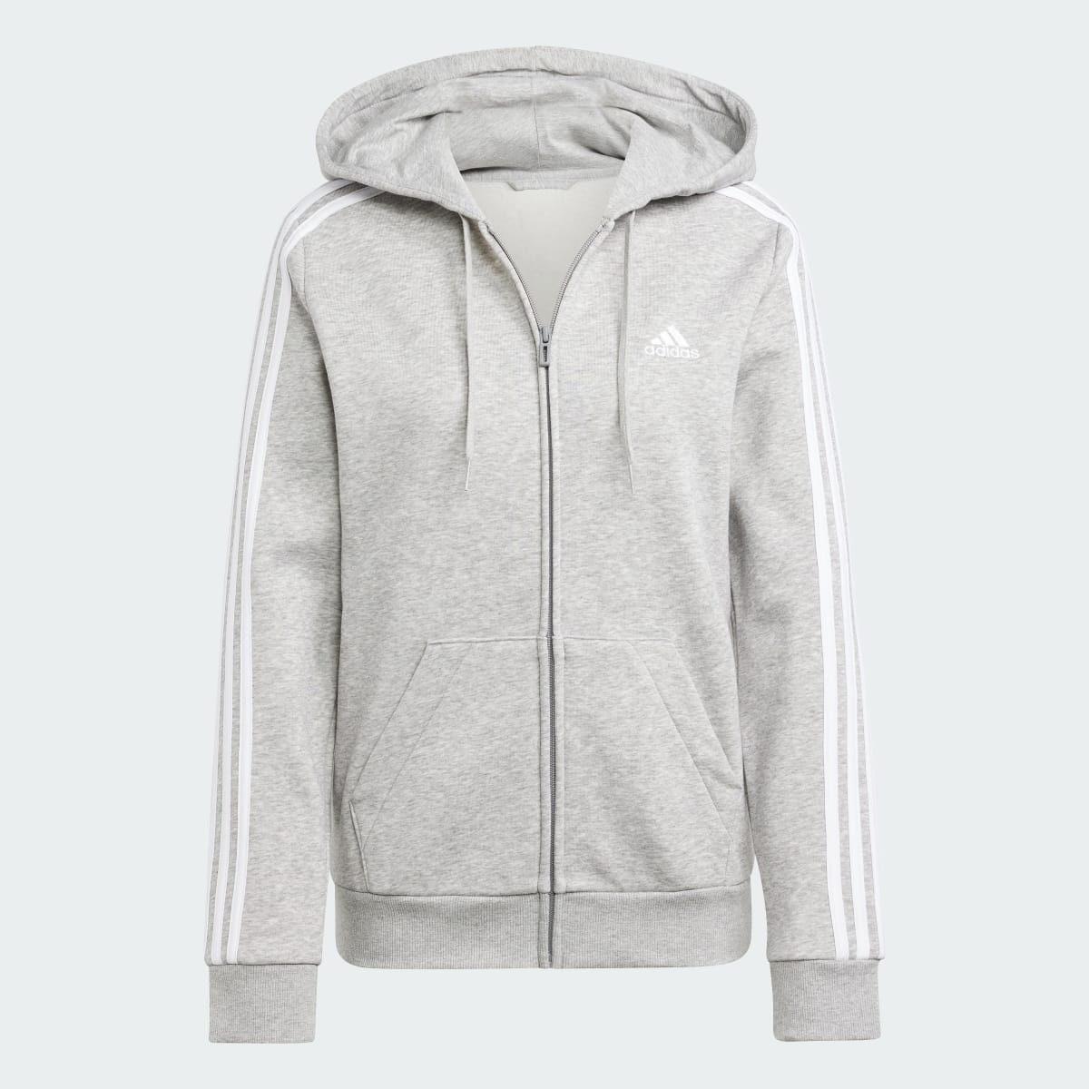 Флісова толстовка Essentials 3-Stripes Sportswear GV6021 — adidas Україна