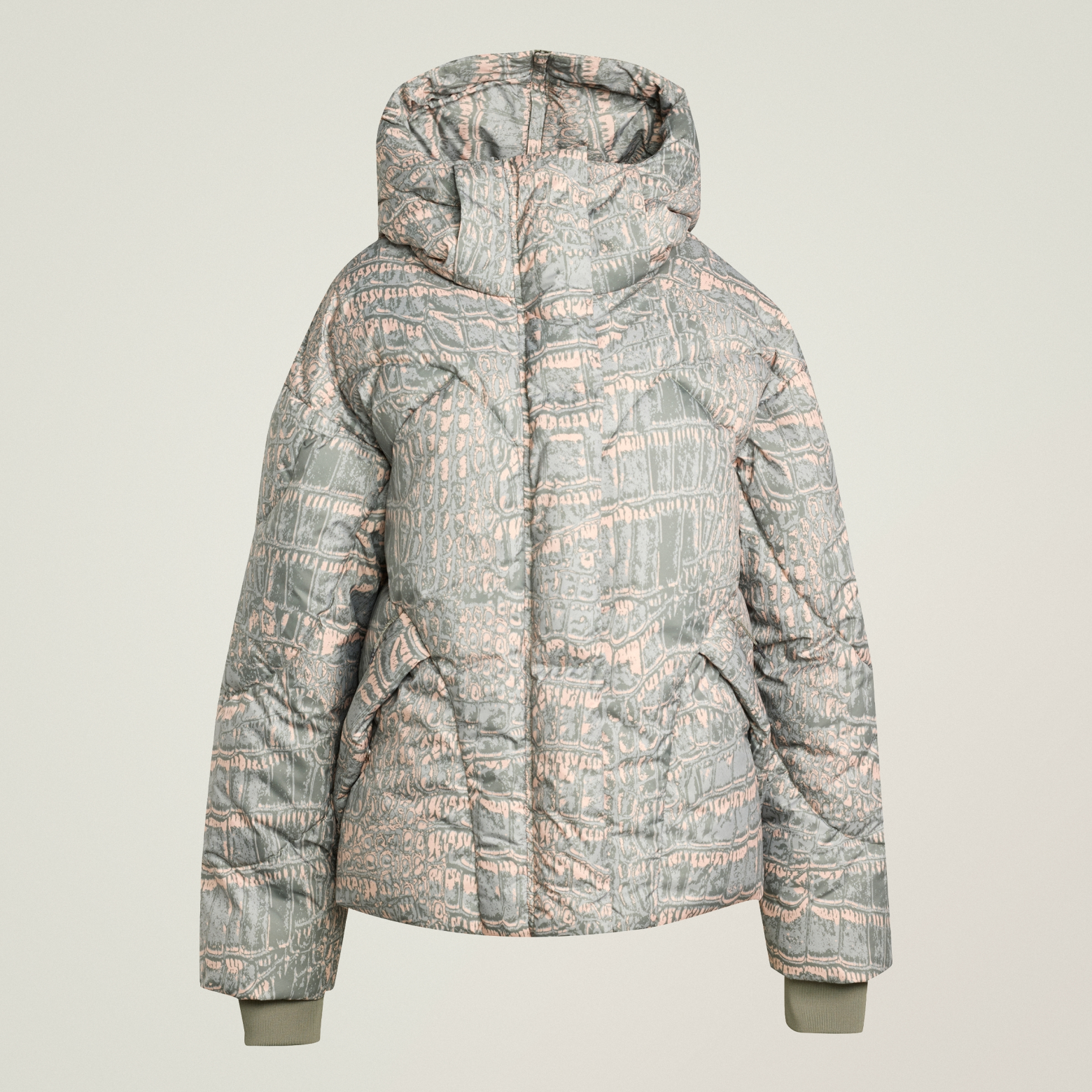 Стеганая куртка aSMC M PUF JKTP adidas by Stella McCartney JX6787 — Сайт adidas