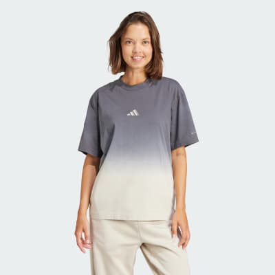 Футболка All SZN Loose Dip-Dye Sportswear JD0215 — adidas Україна