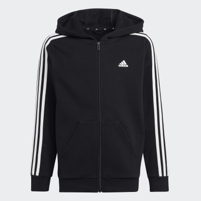 Худі Essentials 3-Stripes Fleece Full-Zip Sportswear HR6331 — adidas ...