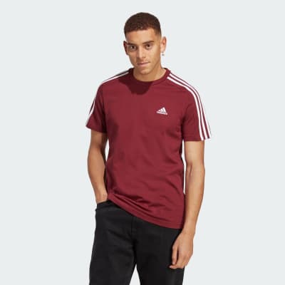 Футболка Essentials Single Jersey 3-Stripes Sportswear IC9341 — Сайт adidas