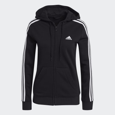 Флісова толстовка Essentials 3-Stripes Sportswear GM5567 — adidas Україна