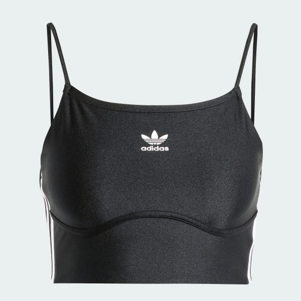 Топ 3-Stripes Bra Long-Sleeve Originals IU2415 — Сайт adidas
