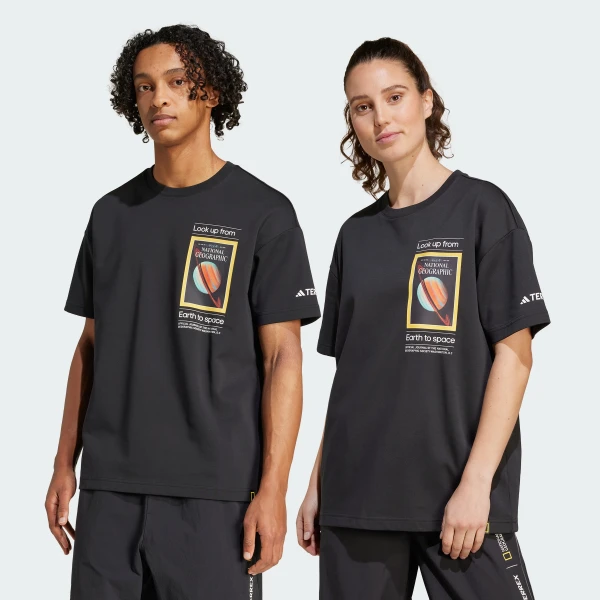 Футболка Nat Geo AEROREADY Graphic (унисекс) TERREX JD5964 — Сайт adidas